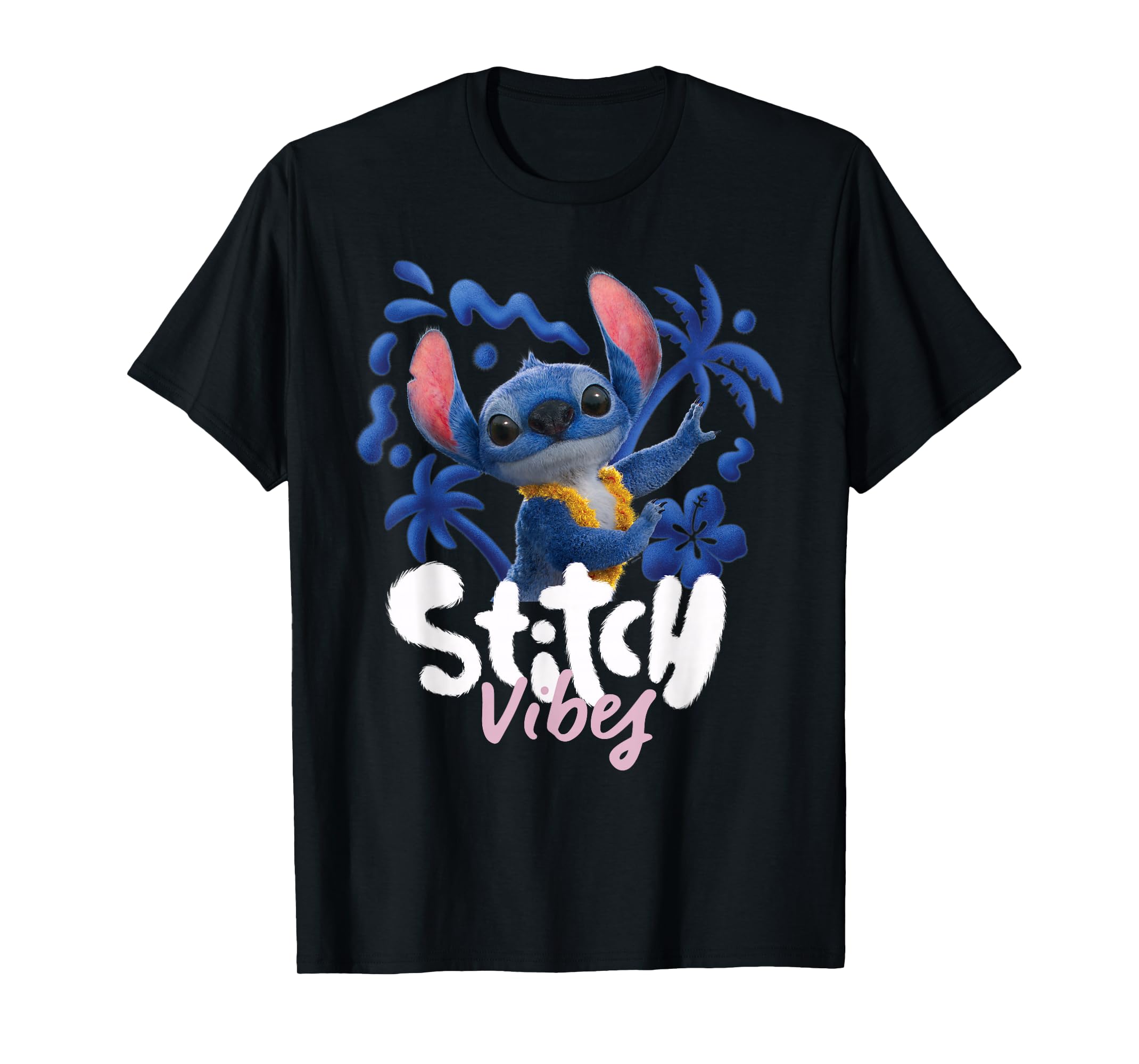 Disney Lilo & Stitch Live-Action Movie "Stitch Vibes" Hula T-Shirt ...